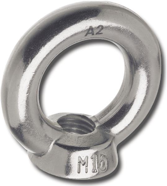 Ringmuttern M8 A2 Niro